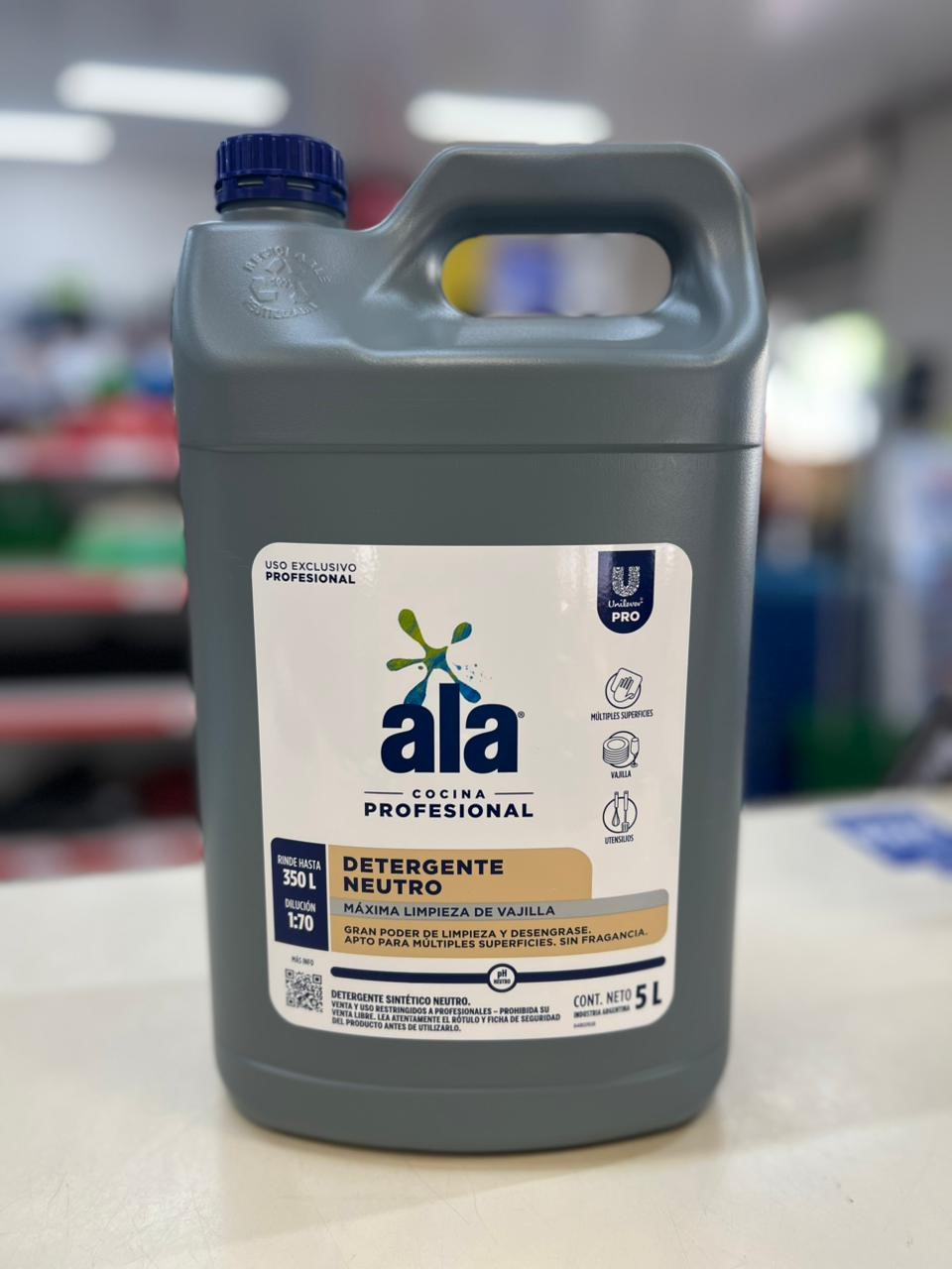 ALA DETERGENTE NEUTRO X 5 LTS - Mauricio Detoma